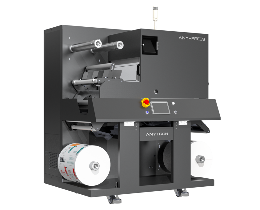 CMYK+W 13inch label and packaging press I ANY-PRESS I I Anytron